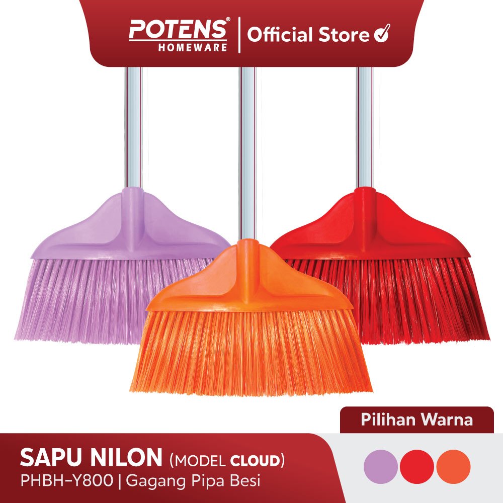 Jual Potens Sapu Lantai Nilon Model Cloud Gagang Pipa Besi | Shopee ...