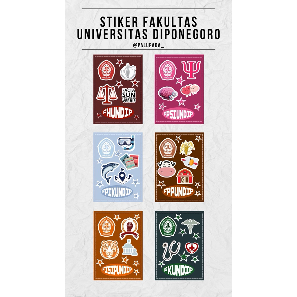 Jual STIKER UNDIP | Shopee Indonesia
