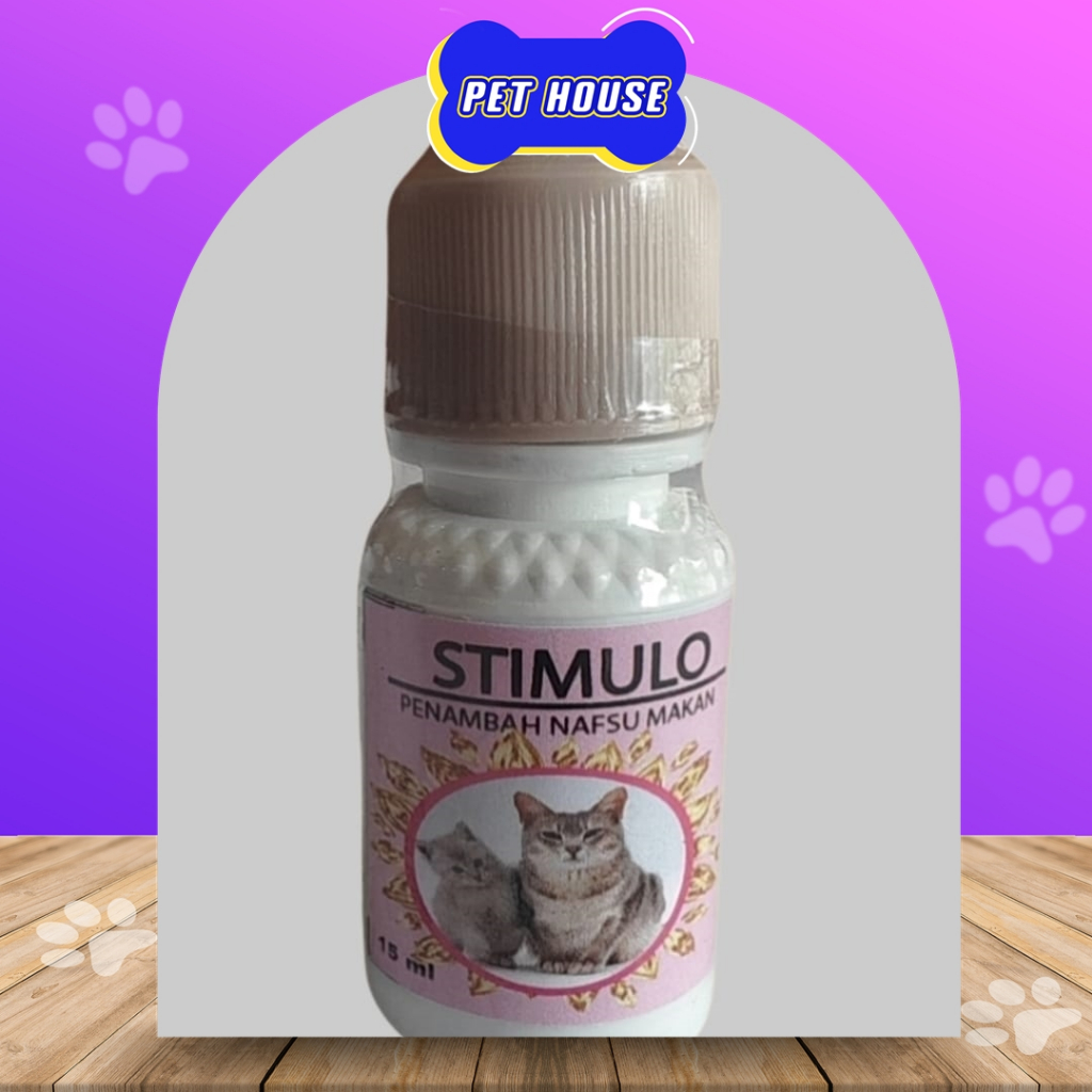 Jual STIMULO CAT 15ML - PENAMBAH NAFSU MAKAN KUCING VITAMIN PENAMBAH ...