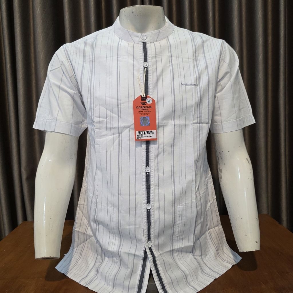 Jual CARDINAL KEMEJA KOKO KEMKO JEANS CASUAL ORIGINAL PREMIUM QUALITY ...