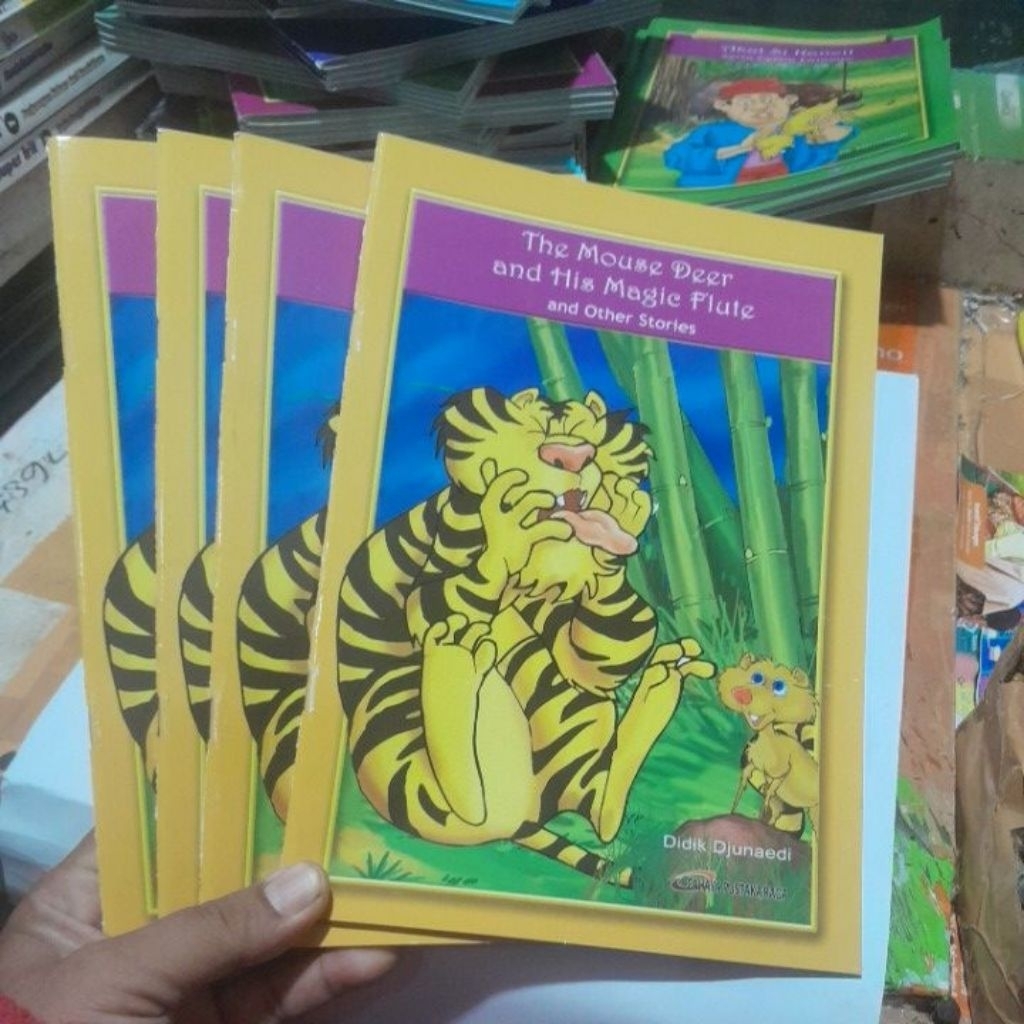 Jual BUKU CERITA ANAK BAHASA INGGRIS THE MOUSE DEER AND HIS MAGIC FLUTE ...