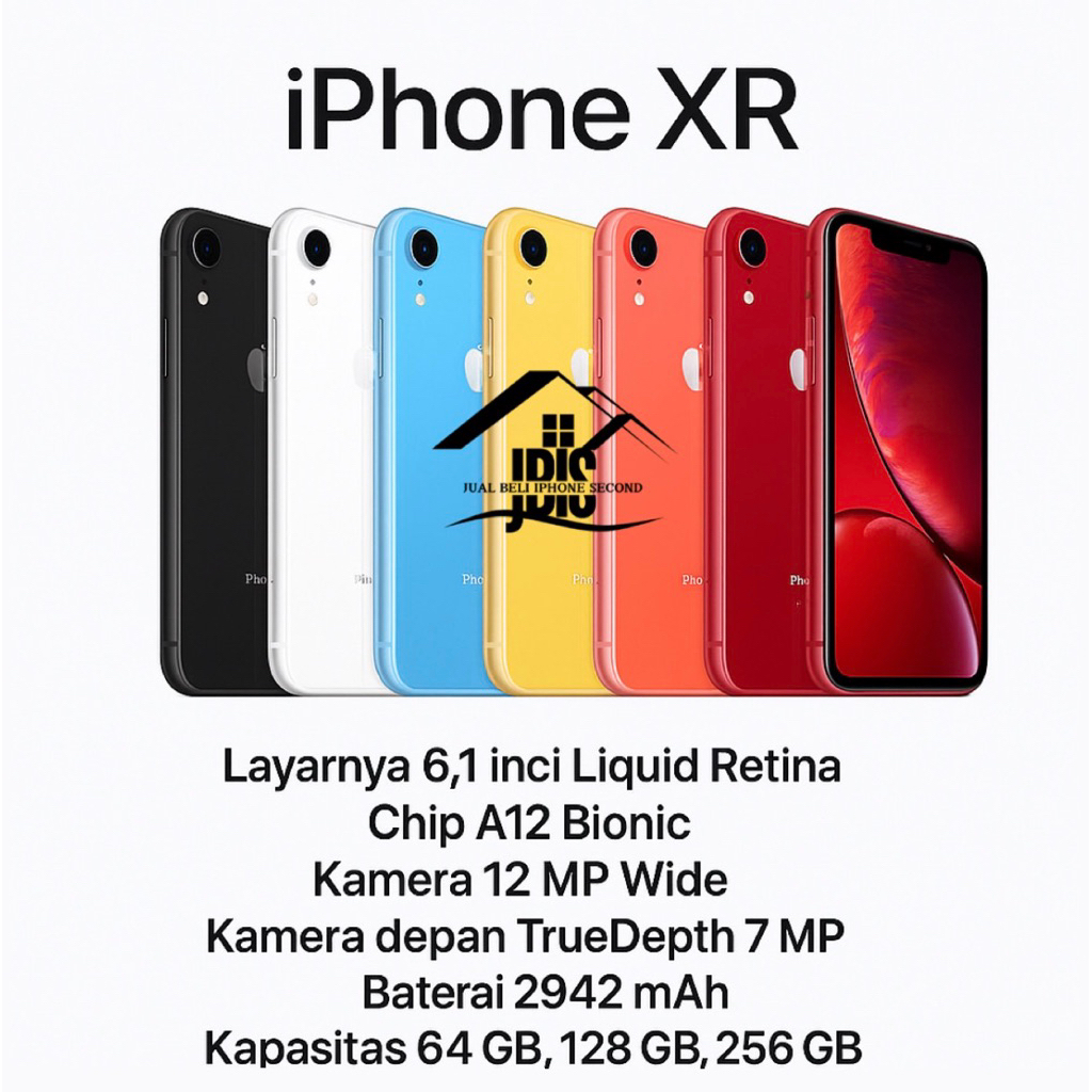 Jual Iphone XR Inter All Operator | 64Gb | 128Gb | 256 Gb | Shopee ...