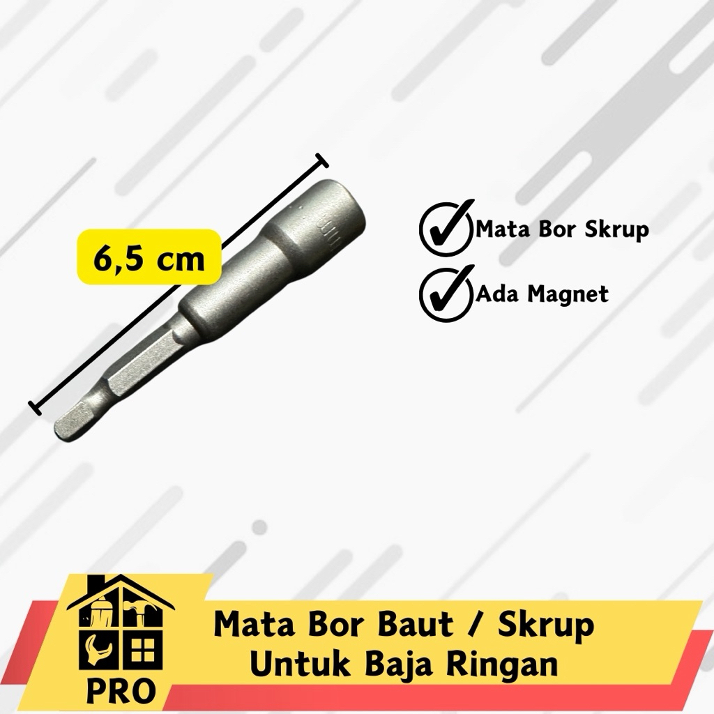 Jual Mata Bor Sekrup Skrup Baut ROOFING (Magnetic) | Shopee Indonesia