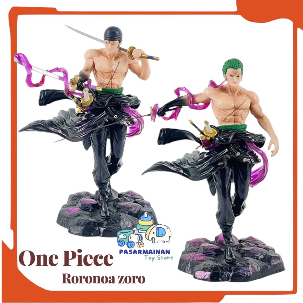 Jual Figure One Piece Roronoa Zoro Battle Ver Haki Sword Enma | Shopee ...