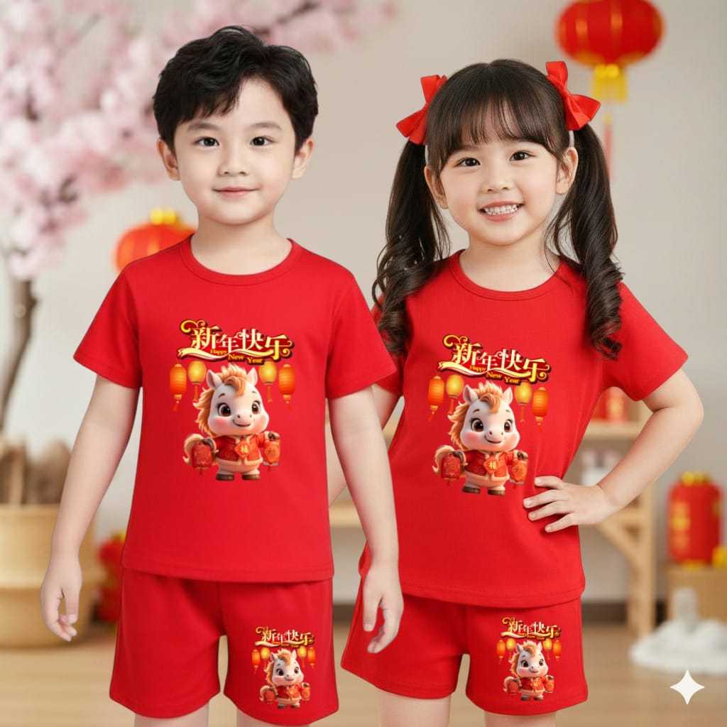 Jual A.S_STORE99 - SETELAN IMLEK ANAK TAHUN KUDA 2026 /CNY YEAR OF ...