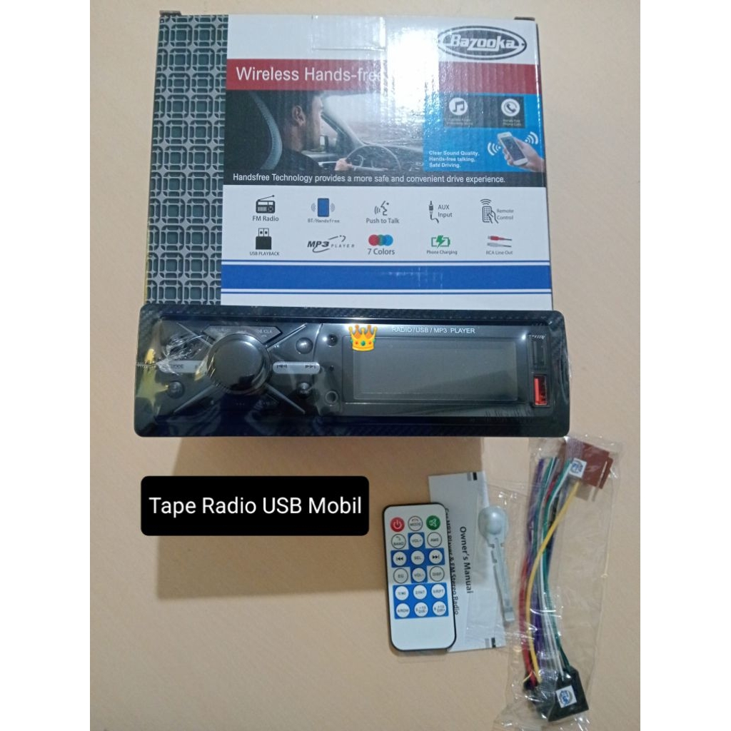 Jual Tape audio mobil multifungsi bluetooth / Radio USB Mobil / Car MP3 ...