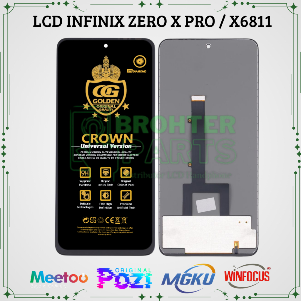 Jual LCD INFINIX ZERO X PRO / X6811 / X6811B TOUCHSCREEN FULLSET ...