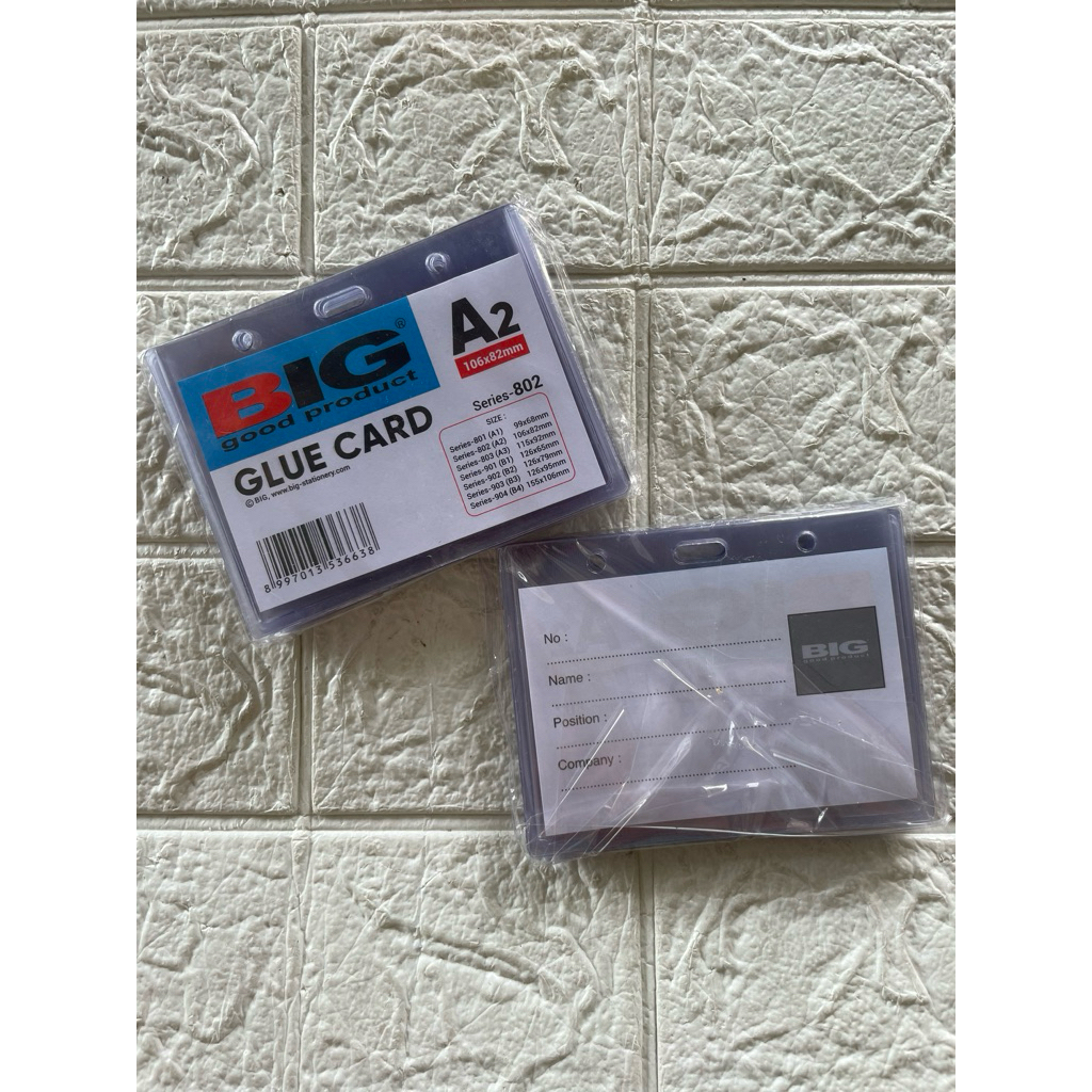 Jual BIG Produk Glue Card A2 BIG Series-802 Ukuran 100x150mm Kualitas ...