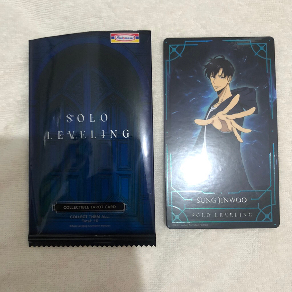 Jual Solo Leveling Collectible Tarot Card Selected Official | Shopee ...