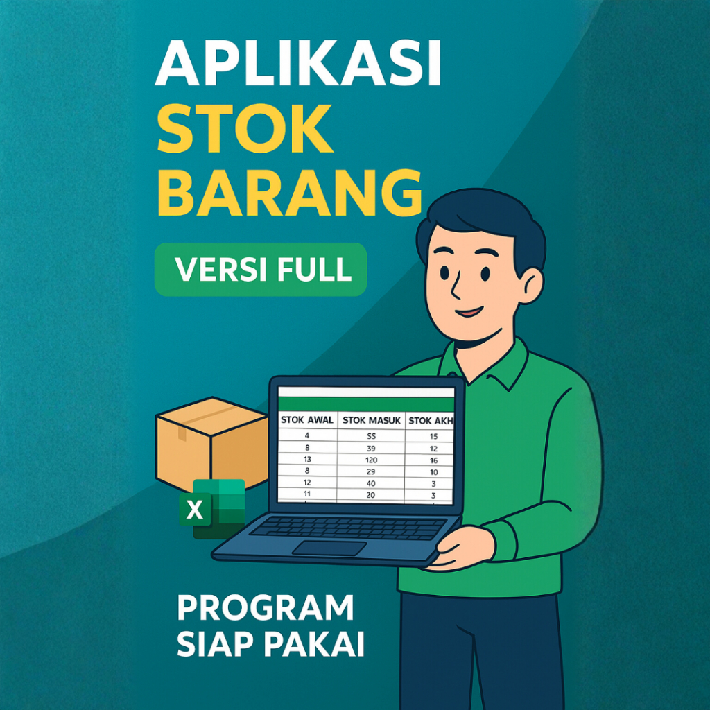 Jual (109) Aplikasi Stok Barang Excel Otomatis Versi Full – Program ...