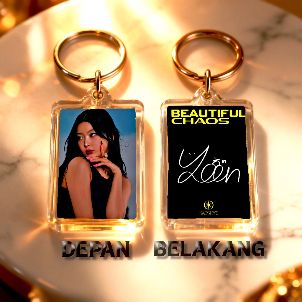 Jual Gantungan kunci Yoonchae Katseye - keychain Katseye- Ganci akrilik ...