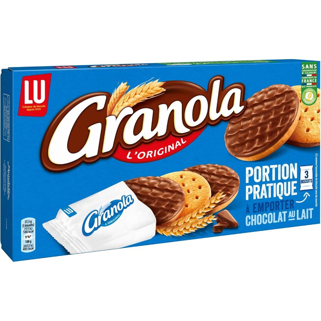 Jual BIskuit LU Granola L'Original Biscuits with Milk Chocolate 225gram ...