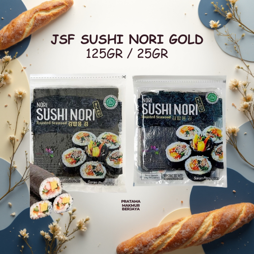 Jual Java Super Food Sushi Nori Gold Rumput Laut Isi 10lembar isi ...