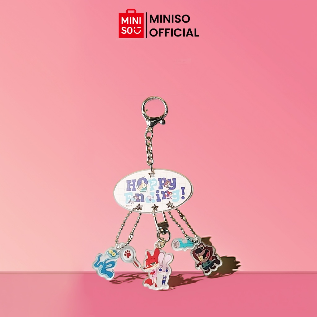 Jual MINISO X Disney Zootopia 2 Collection Acrylic Pendant Set ...