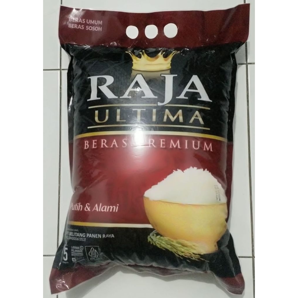 Jual Beras Premium Raja Ultima 5 kg | Shopee Indonesia