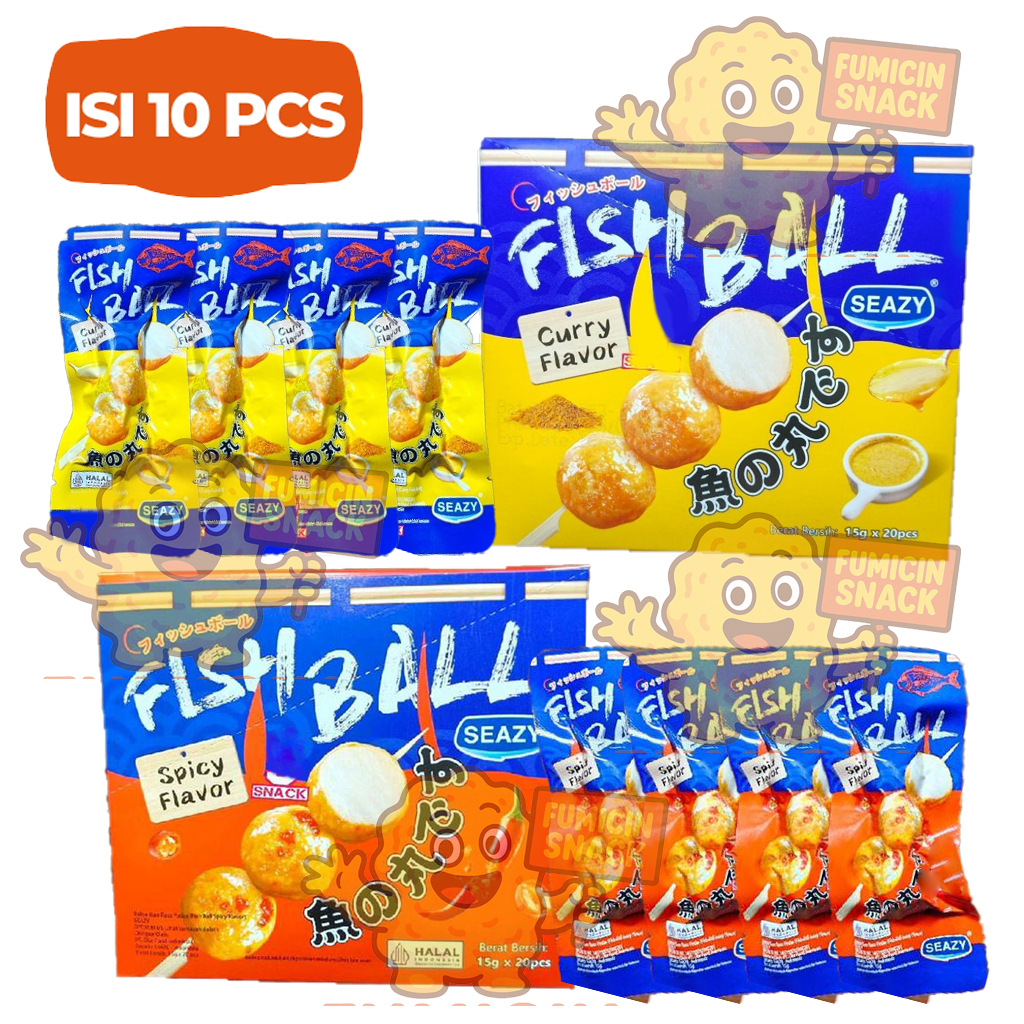 Jual Snack Seafood Fish Ball Seazy Box isi 20 pcs | Shopee Indonesia