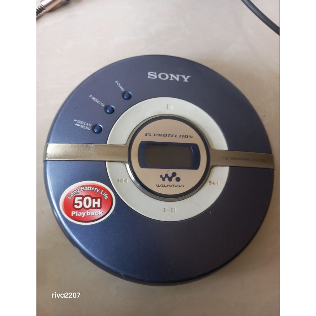 Jual DISCMAN SONY - CD WALKMAN D - EJ100 - PEMUTAR CD - discman ...
