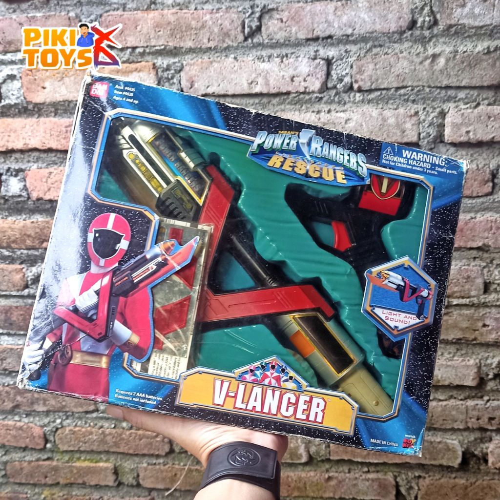 Jual DX V Lancer Spectra Blast Lightspeed Rescue Gogo V Power Rangers ...