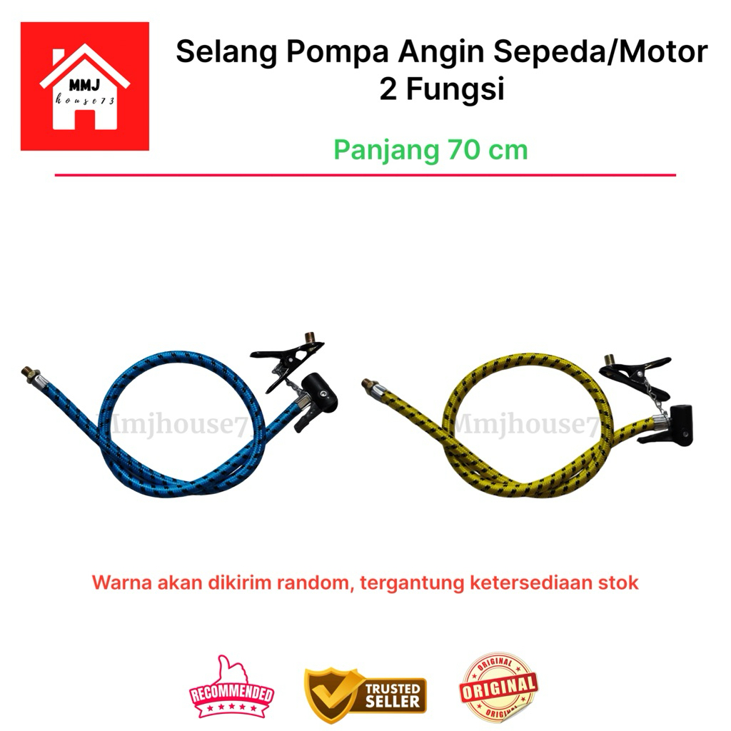 Jual Selang Pompa Angin Sepeda / Motor 2 Fungsi | Shopee Indonesia