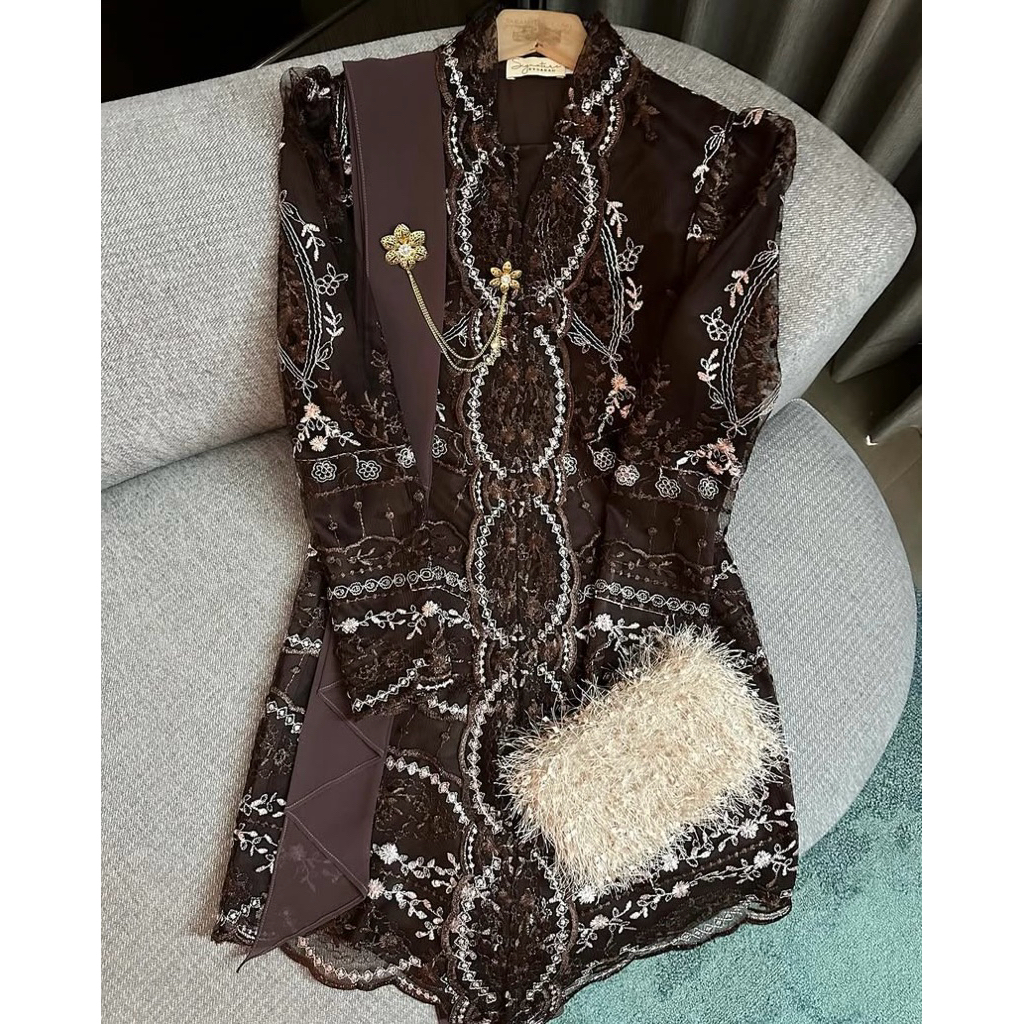 Jual NEW SARAH THE LABEL STL KARTINI MAHOGANY DAN MAROON | Shopee Indonesia