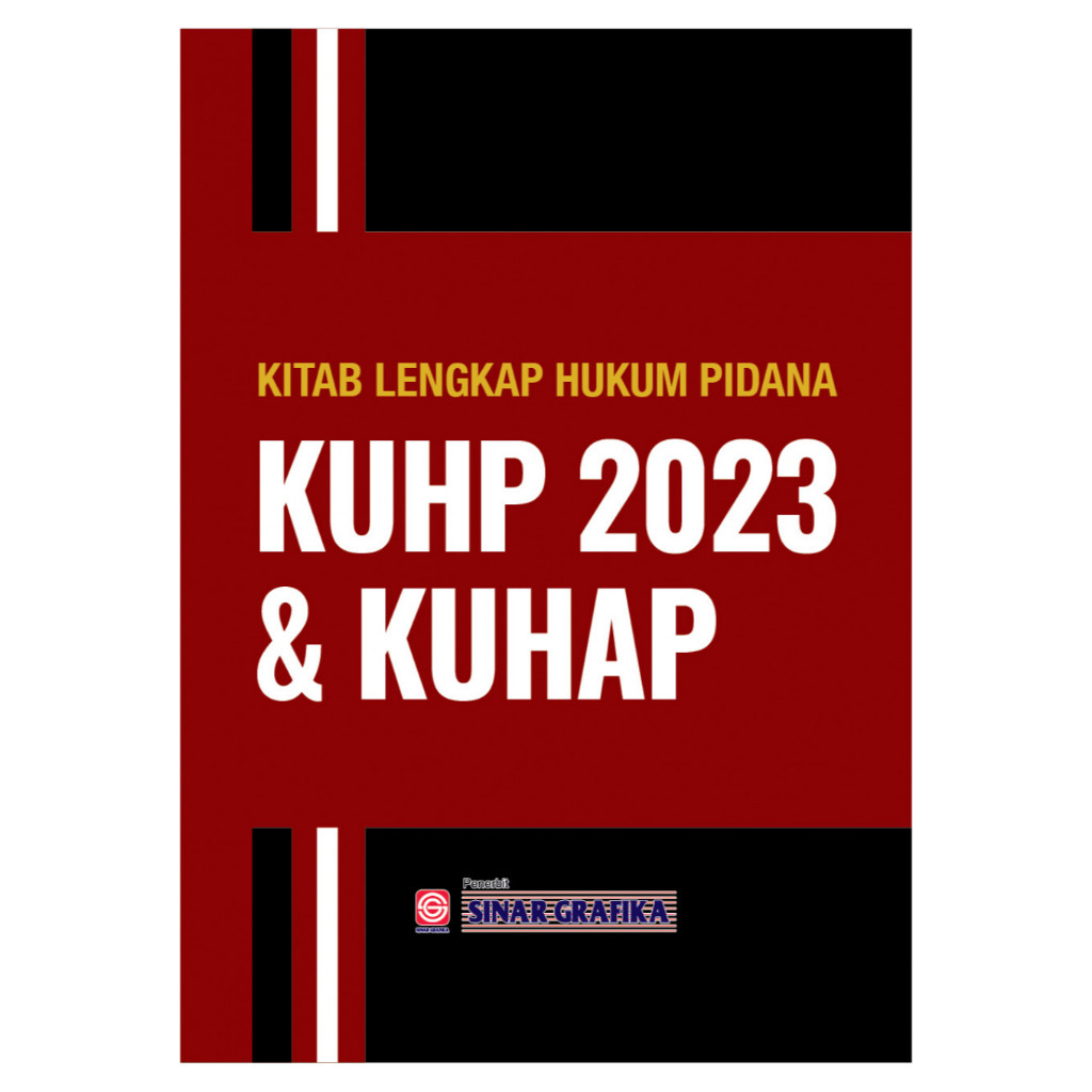 Jual Buku HUKUM - Kitab Lengkap Hukum Pidana KUHP 2023 dan KUHAP ...