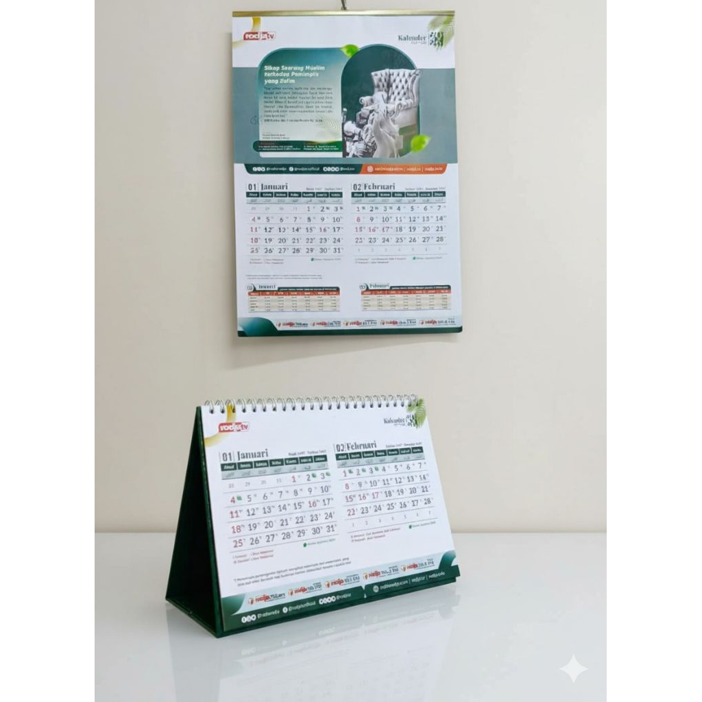 Jual KALENDER RODJA 2026 | Shopee Indonesia