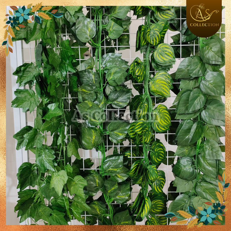 Jual DAUN RAMBAT GARLAN SATUAN L(240) / S(220) BUNGA IMPORT/BUNGA MURAH ...