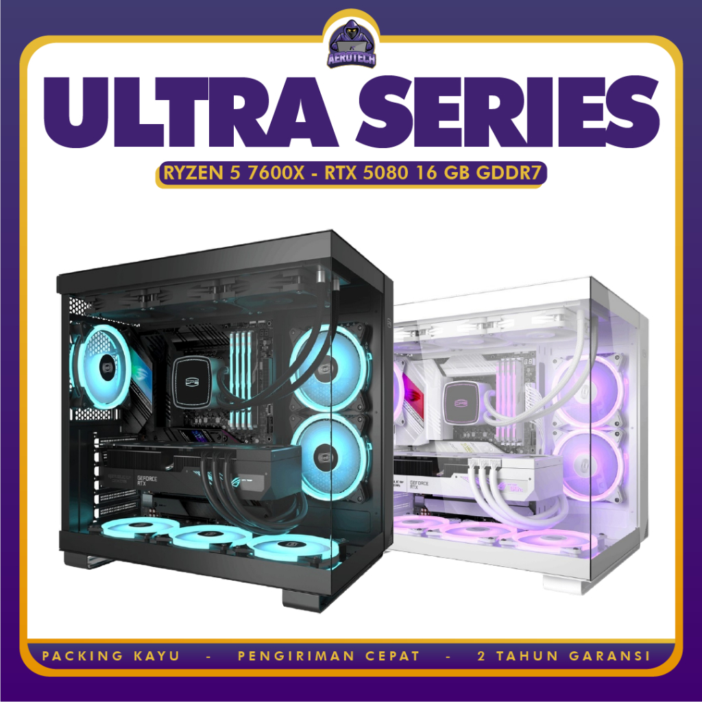 Jual AEROTECH ULTRA PC RAKITAN GAMING LIVE STREAMING RYZEN 5 7600X ...