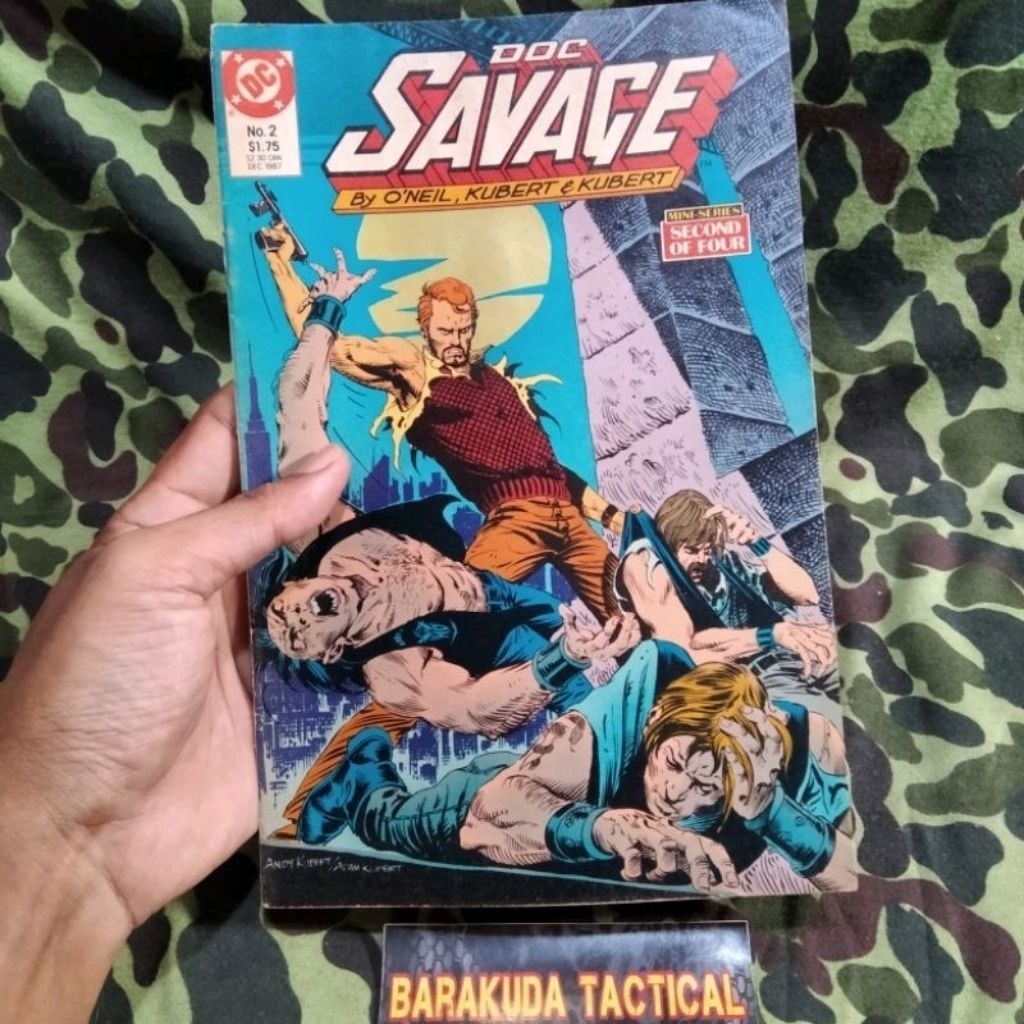 Jual dc comic doc savage no 2 1987 komik marvel komik lawas super hero ...