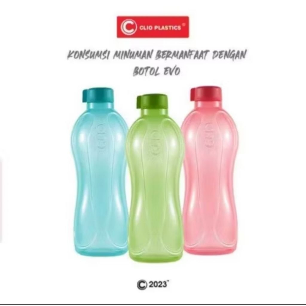 Jual Botol Air minum jumbo/Botol Air Minum Plastik Warna 2000ml / 2 ...