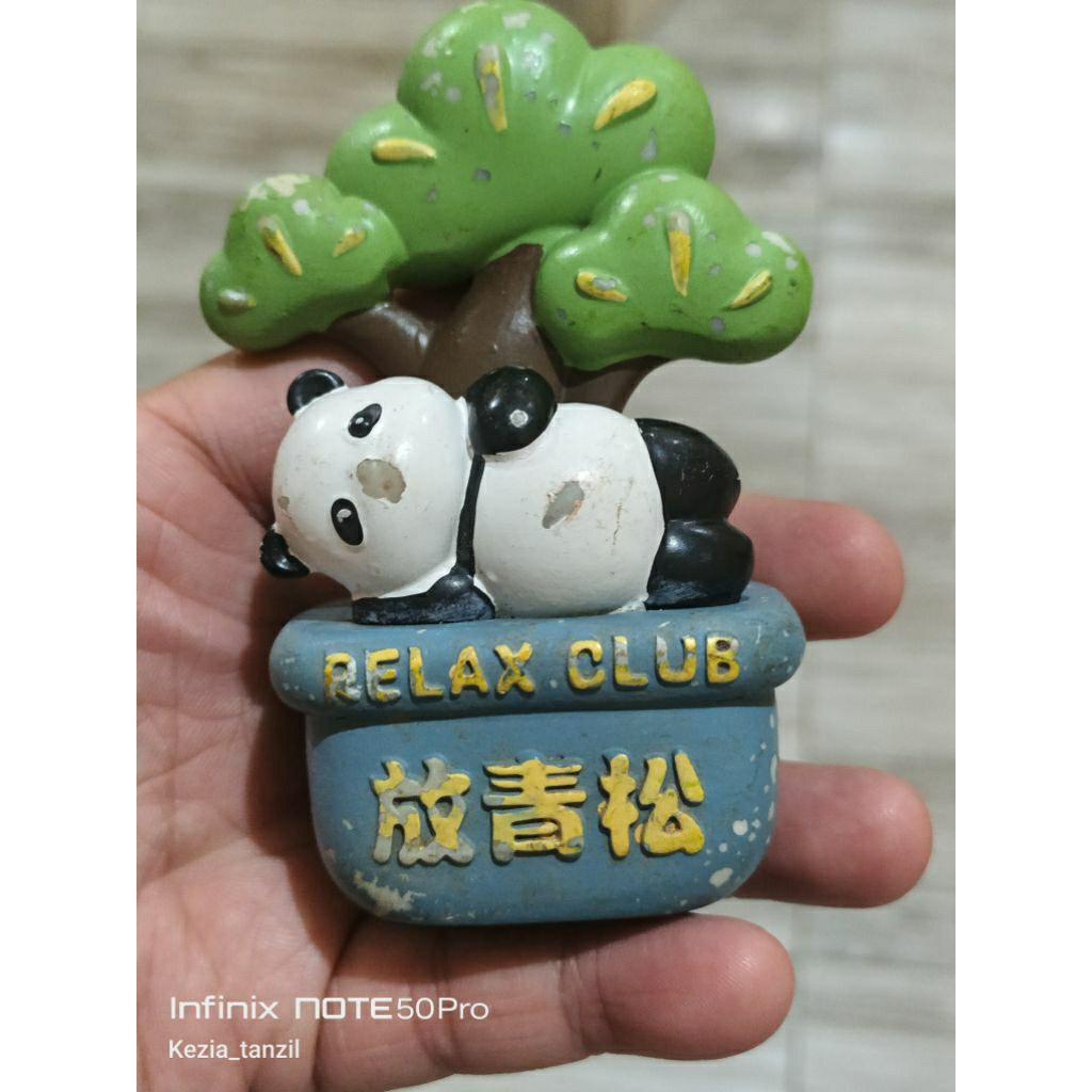 Jual MAINAN PATUNG KOLEKSI HIASAN PANDA BERUANG BEARS BEAR POHON ...