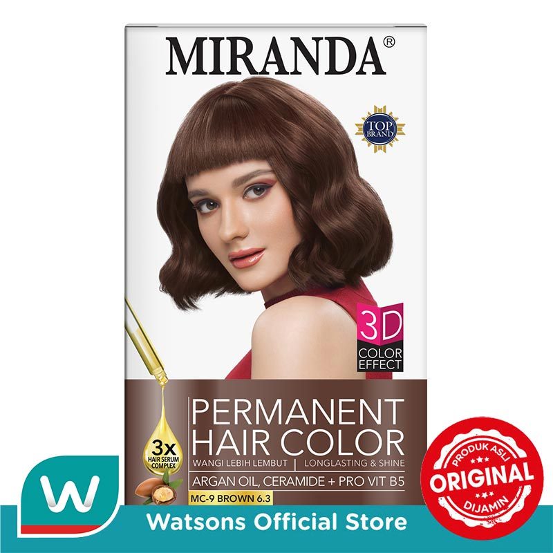 Jual Miranda Hair Color Brown 30ml | Shopee Indonesia