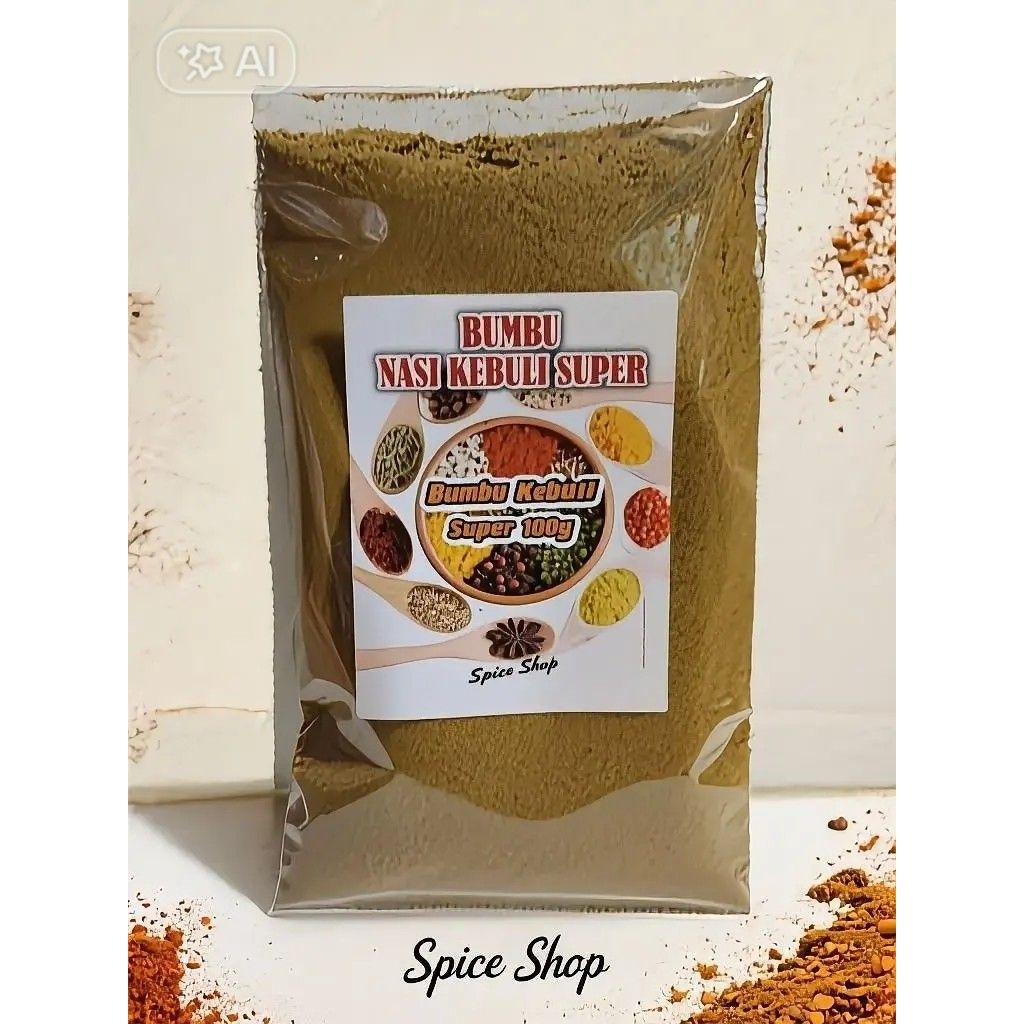 Jual IZAM OLSHOP Bumbu Nasi Kebuli Super 100gram untuk 40 Porsi 20 ...