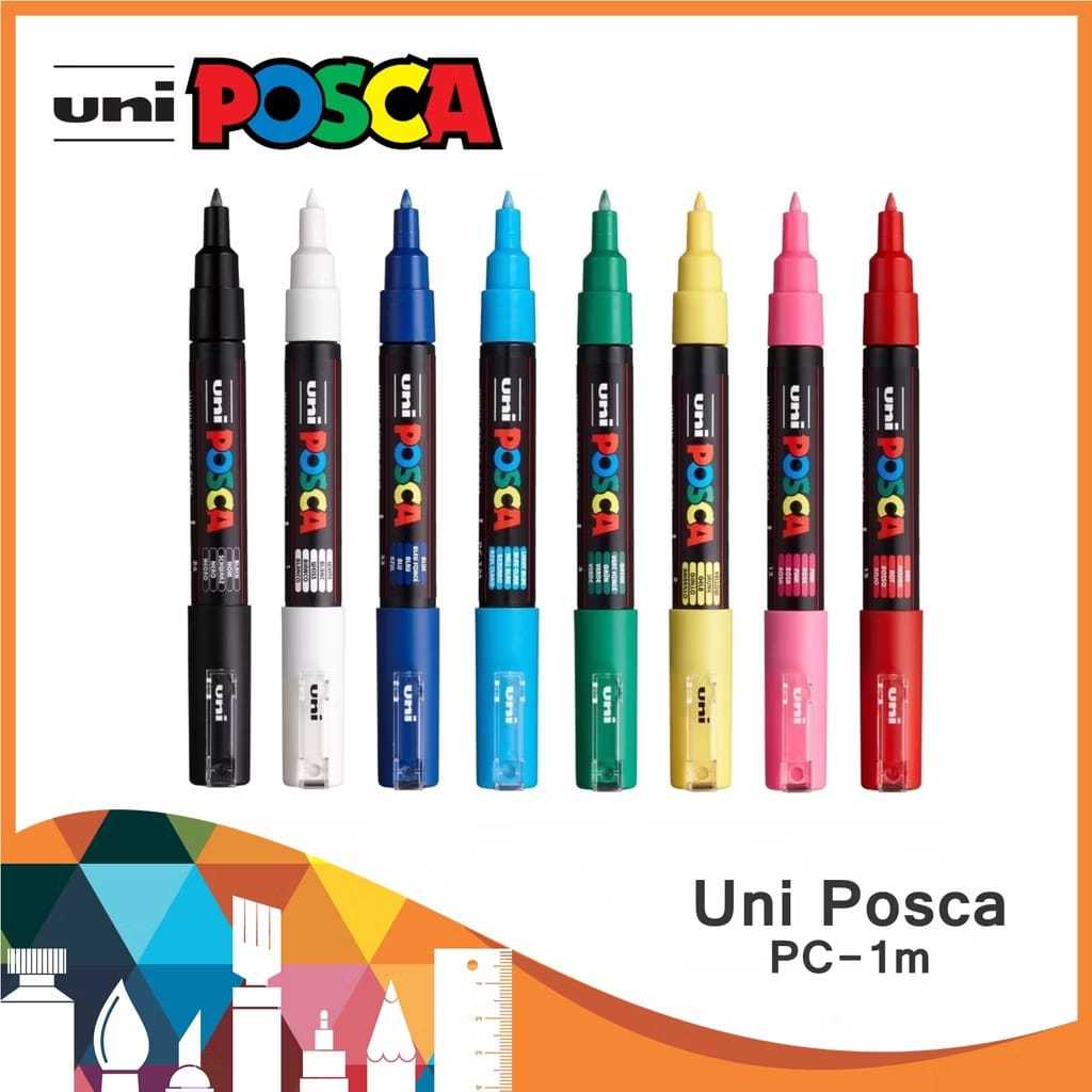 Jual Uni Posca PC-1M 0.7mm Paint Marker (Promo) | Shopee Indonesia