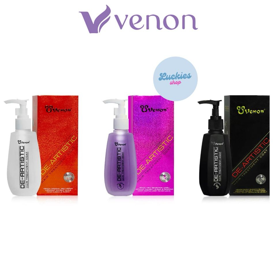 Jual VENON Hair Serum Treatment Coat Series 160ml Original Red / New ...