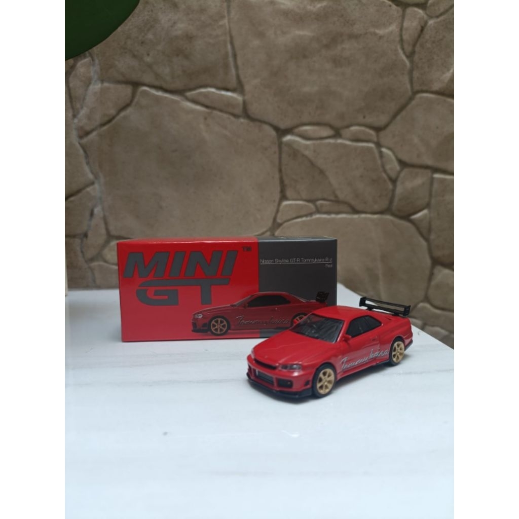 Jual Mini GT Nissan Skyline GT-R R34 Tommy Kaira R-Z (red) | Shopee ...