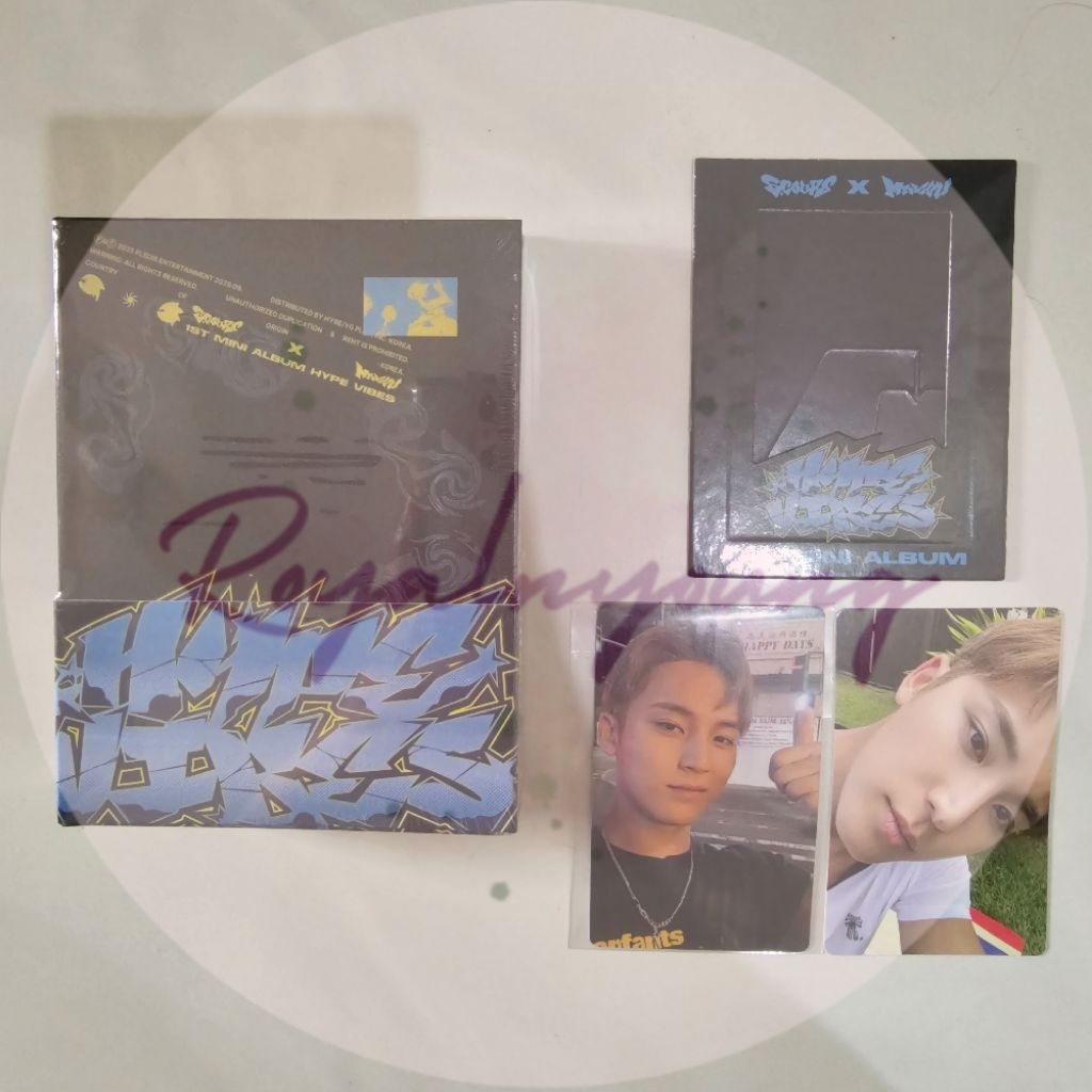 Jual Album SEVENTEEN SVT SCOUPS × MINGYU - HYPE VIBES (Combi ver.) × ...