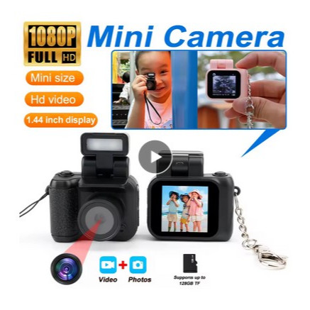 Jual Mini Camera With Screen HD 1080p Kamera Mini Retro Ultra Compact ...