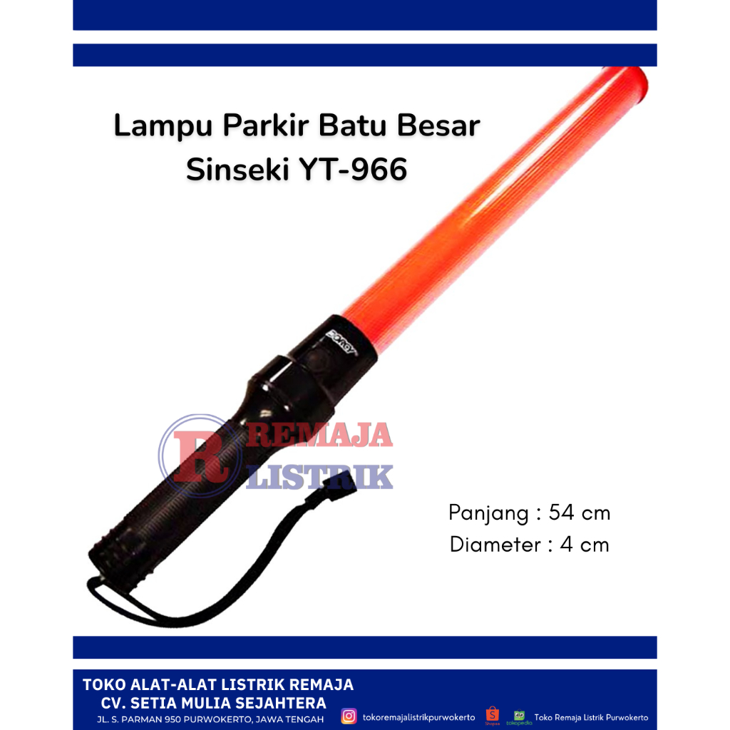 Jual Lampu Juru Parkir Sinseki Batu Besar YT-966 | Shopee Indonesia