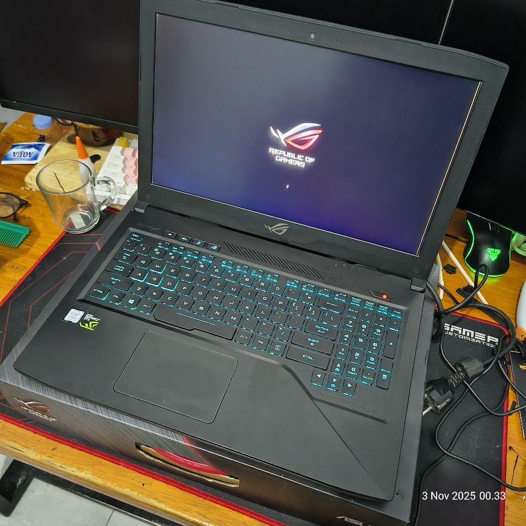 Jual LAPTOP ASUS ROG STRIX GL503GE INTEL I7 8750H GTX 1050TI 4GB ...