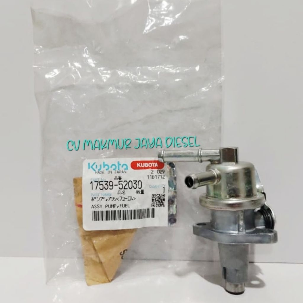 Jual Fuel Pump,Pompa Solar Manual V2203 17539-52030 Kubota Genuine ...