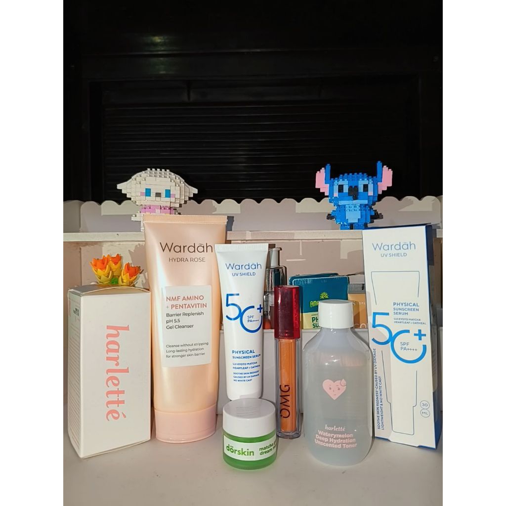 Jual preloved skincare murce || wardah sunscreen physical || wardah fw ...