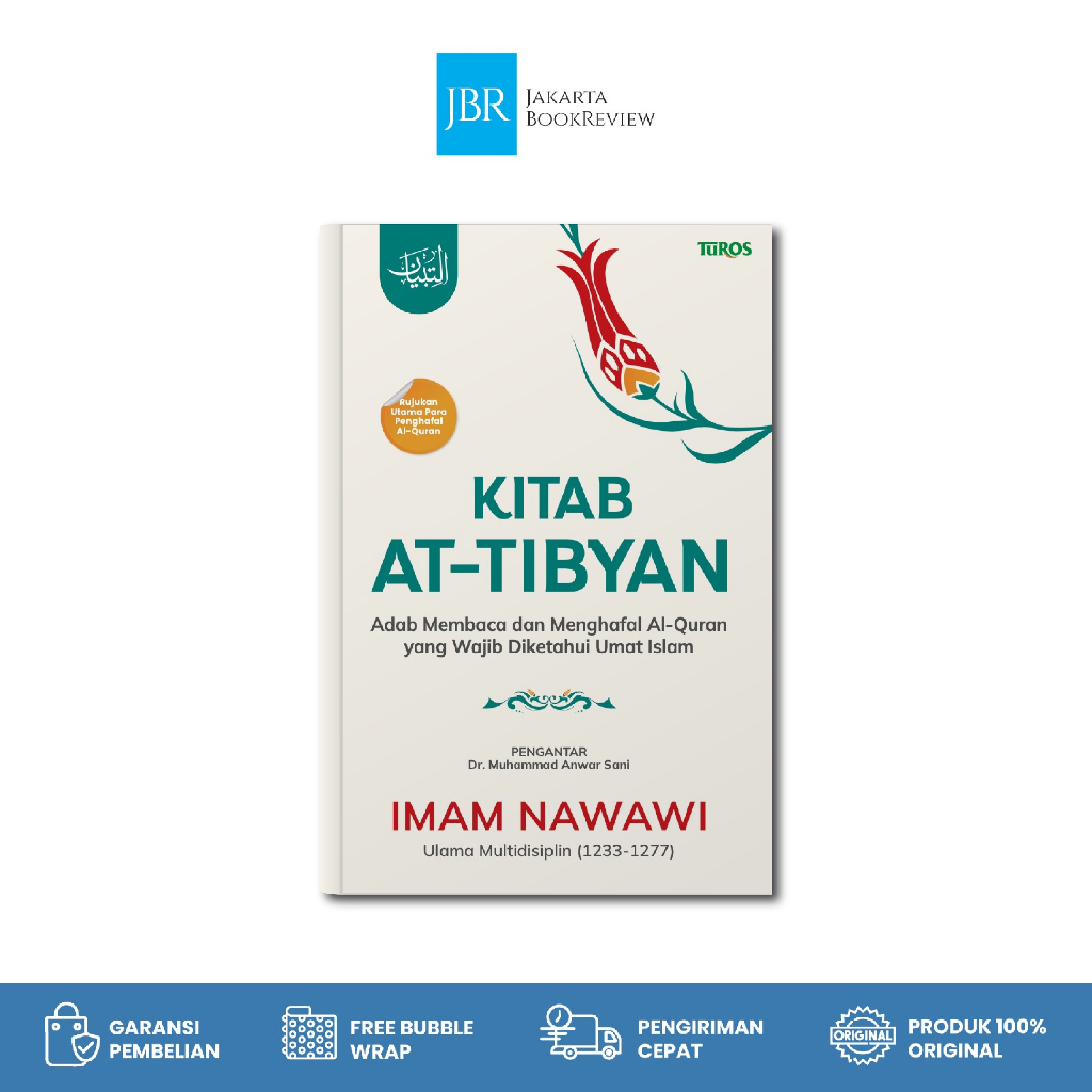 Jual JBR Official Store - Turos Pustaka - KITAB AT-TIBYAN (Adab Membaca ...