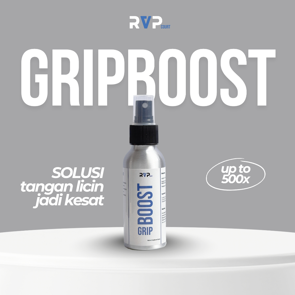 Jual RVP GripBoost Spray Grip Enhancer Padel Tenis Badminton Golf Gym ...