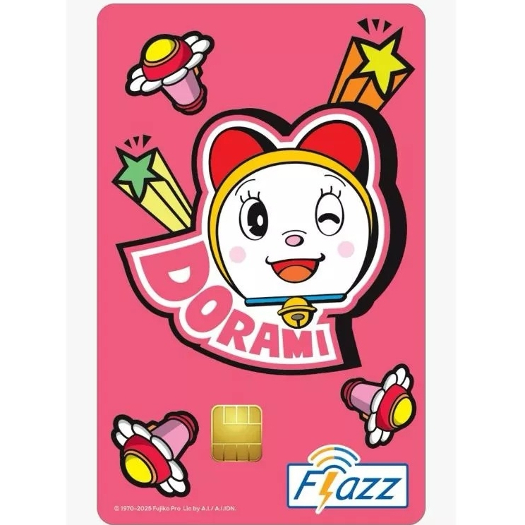 Jual Kartu Flazz Limited Edition Doraemon Colour Dorami GEN 2 | Shopee ...
