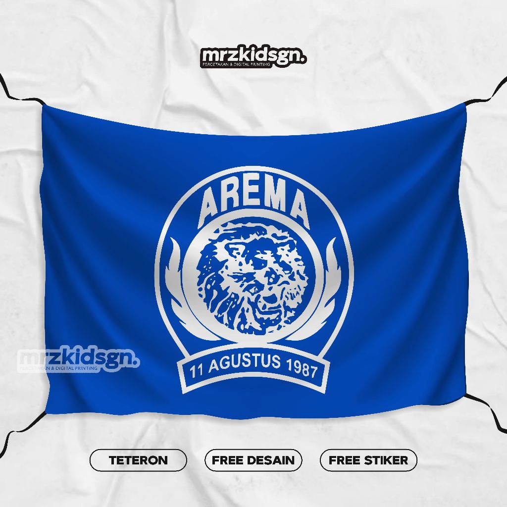 Jual Bendera Suporter Arema FC Indonesia Arema Malang | Shopee Indonesia