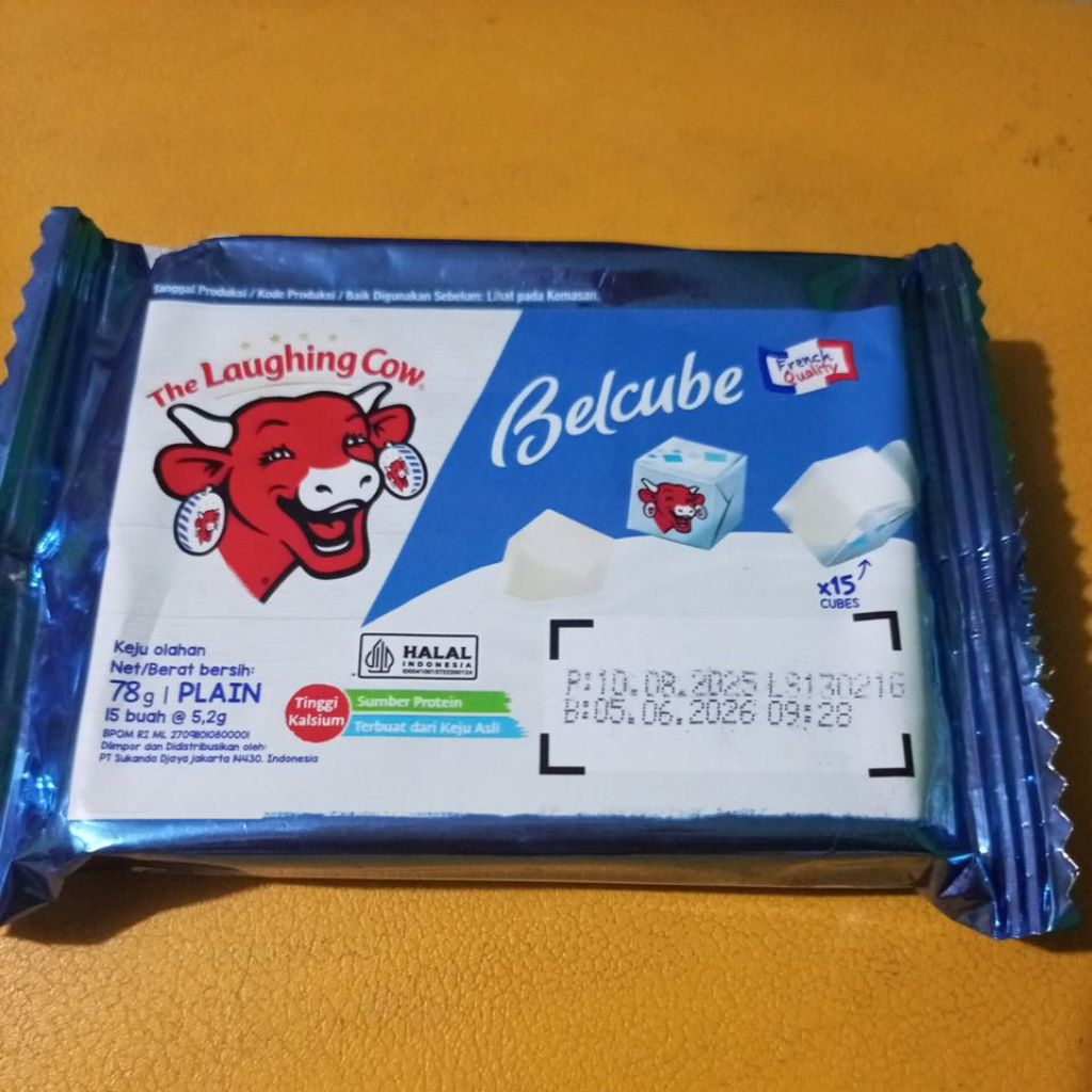 Jual Belcube_The Laughing Cow_15 Pcs 78 Gr | Shopee Indonesia