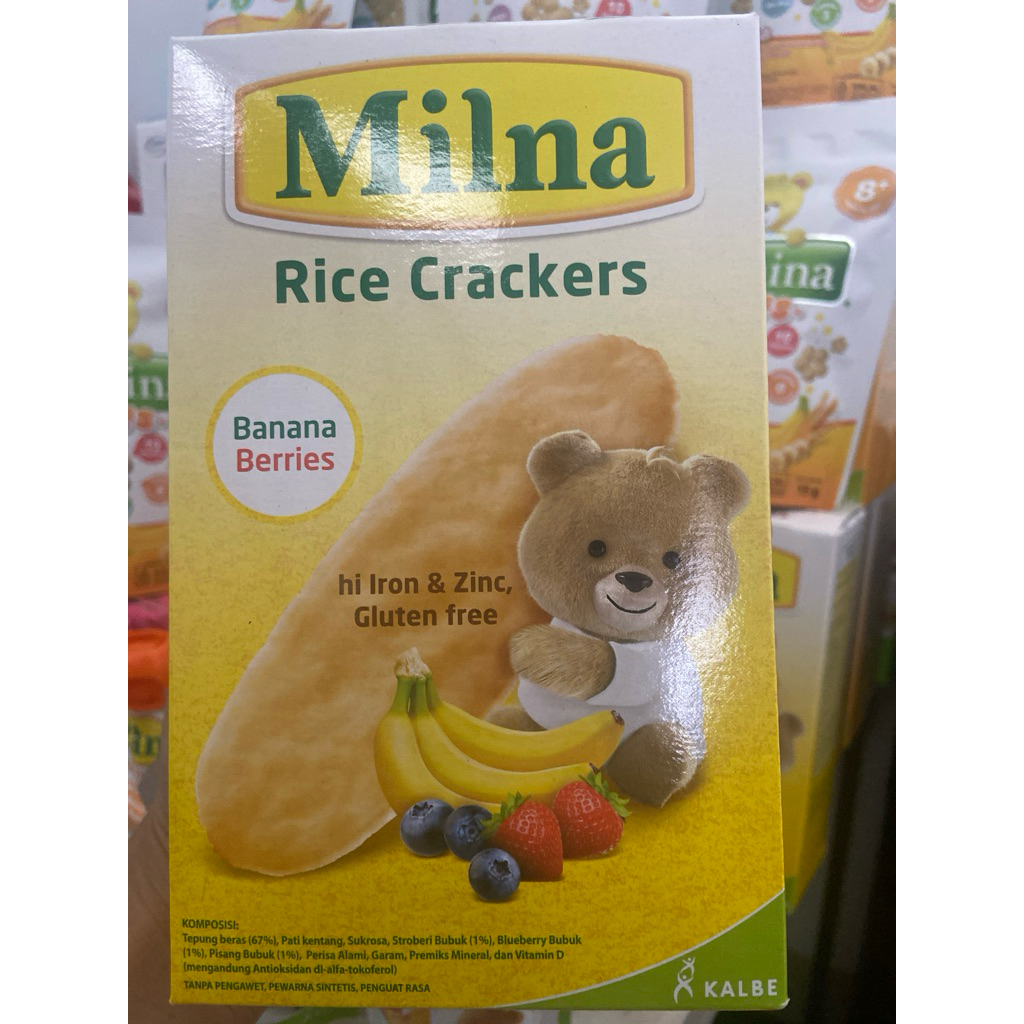 Jual Milna Rice Crackers 20g | Shopee Indonesia