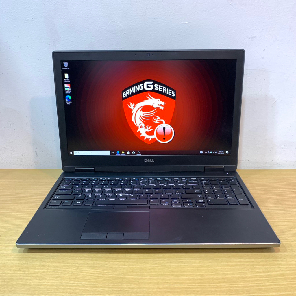 Jual Laptop Dell Precision 7530 core i7 gen 8 || RAM 32gb SSD 512gb ...