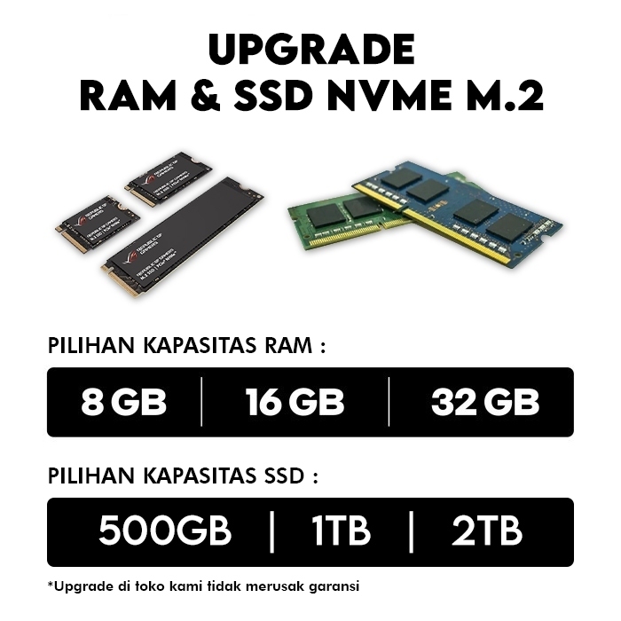 Jual UPGRADE RAM DDR5 5600MHz - KHUSUS PEMBELIAN LAPTOP DI TOKO INI ...